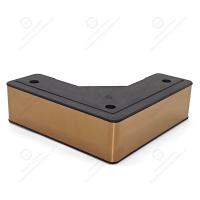 China High-end Furniture Sofa Plastic Legs for Cabinets Tables Chairs Sofa Beds Surface L-shaped Plastic for sale