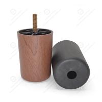 China Round Plastic Feet with Screws Sofa Feet Accessories Furniture Feet for sale