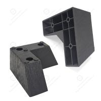 China High-quality L-shaped Sofa Plastic Feet Furniture Decorative Accessories Bed and Table Legs for sale
