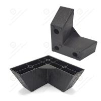 China High-quality L-shaped Sofa Plastic Feet Furniture Decorative Accessories Bed and Table Legs for sale
