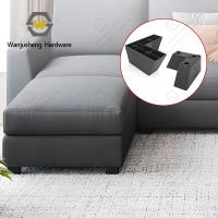 China High-quality L-shaped Sofa Plastic Feet Furniture Decorative Accessories Bed and Table Legs for sale