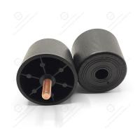 China Black Plastic Furniture Legs Furniture Accessories Durable Support Sofa Legs for sale