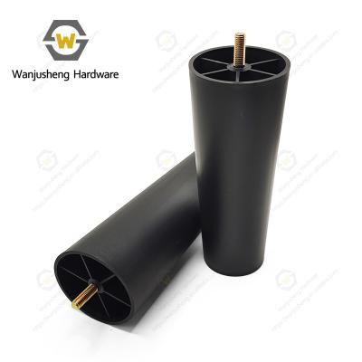 China Furniture Wardrobe Feet Plastic Table Bases Black Cabinet Feet Sofa Legs for sale