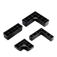 China Plastic Sofa Feet Bed Feet Various-shaped Support Legs Moisture-proof and Height-increasing Furniture Feet for sale
