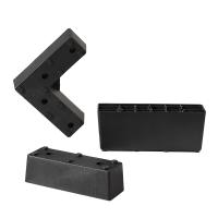China Plastic Sofa Feet Bed Feet Various-shaped Support Legs Moisture-proof and Height-increasing Furniture Feet for sale