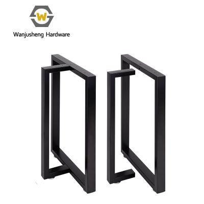 China T-shaped Steel Frame Table Legs Wrought Iron Table Legs Metal Heavy Duty Detachable Coffee Table Legs for sale