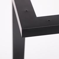 China Iron Stool Legs Metal Square Frame Bar Table Feet Support Corner Computer Desk Table Legs for sale