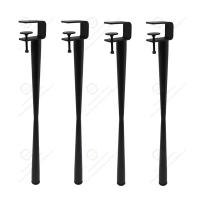 China Clamp Table Legs Modern bar Office Desk Cast Iron Steel Coffee and Catering Metal F Adjustable Table Legs Table Clamps for sale