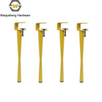 China Modern Clamp Table Legs bar Desk Wholesale Cast Iron Steel Coffee Dining Metal F Adjustable Clamp Table Legs for sale