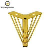 China High Quality Iron Metal Gold Sofa Legs Furniture Hardware Accessories Cabinet Feet Sofa Legs for sale