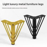 China High Quality Iron Metal Gold Sofa Legs Furniture Hardware Accessories Cabinet Feet Sofa Legs for sale