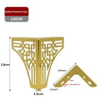 China Wanjusheng Modern Design Sofa Leg Furniture Using Chromium/iron Material Cabinet Legs Metal Table Legs for sale