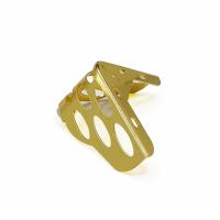 China Wanjusheng Sofa Leg Manufacturers Metal 2-in-1 Mesh Gold H60mm mm Table Cabinet Feet Decorative Furniture Legs for sale