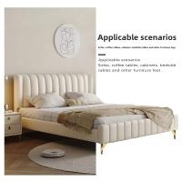 China Light Luxury Furniture Accessories Sofa Legs High Quality New Style Gold Decorative Metal Furniture Legs for sale