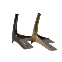 China Sofa Legs Decorated Modern T-shaped TV Stand Living Room Furniture Cabinet Feet Gold Steel Chrome Bed Sofa Feet Metal Sofa for sale