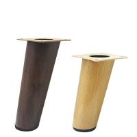 China Decorative Modern Sofa Bed Feet Metal Table Legs Round Wood Grain Colorful Furniture Legs for sale