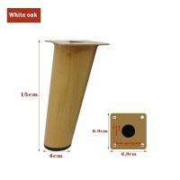 China Decorative Modern Sofa Bed Feet Metal Table Legs Round Wood Grain Colorful Furniture Legs for sale