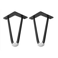 China High Quality Hairpin Legs Gold Replacement Furniture Hardware Metal End Table Cabinet Legs Sofa Cast Iron Plated Sofa Feet for sale