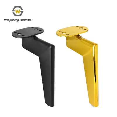 China Sofa Leg Accessories Hardware Luxury Gold and Iron Metal Stool Furniture Sofa Cabinet Leg Furniture for sale