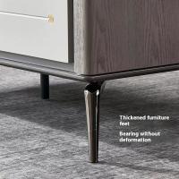China WanJusheng Furniture Cabinet Gold Replacement 160mm Iron Sofa Legs Accessories Sofa Metal Furniture Feet for sale