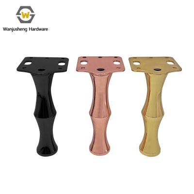 China Luxury Modern Style Furniture Metal Legs Gold Iron Sofa and Table Legs Used in Living Room Bedroom Hotel for sale