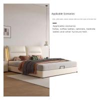 China Light Luxury Sofa Legs Metal Cylindrical Coffee Table Feet Supporting Feet Black Gold Cabinet Feet for sale