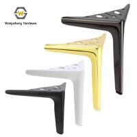 China New Golden Triangle Sofa Cabinet TV Cabinet Furniture Legs Sofa Metal Table Legs for sale