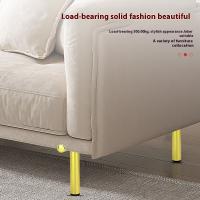 China Round Tube Sofa Feet Feature Decorative Chrome Bed Sideboard Feet Metal Sofa Legs Gold Metal Furniture Supporting Legs for sale