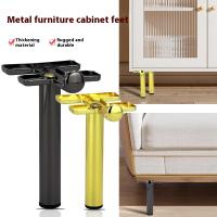 China Round Tube Sofa Feet Feature Decorative Chrome Bed Sideboard Feet Metal Sofa Legs Gold Metal Furniture Supporting Legs for sale