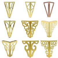 China Wholesale Furniture Hardware Accessories Y-shaped Sofa Legs Gold Cabinet Bed Legs and Metal Sofa Legs for sale