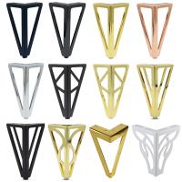 China Wholesale Furniture Hardware Accessories Y-shaped Sofa Legs Gold Cabinet Bed Legs and Metal Sofa Legs for sale