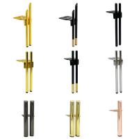 China New Living Room Iron Furniture Legs Chrome-plated Sofa Legs Metal Gold Sofa Furniture Legs for sale
