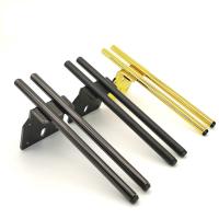 China Black and Gold Furniture Metal Legs Custom-made Iron Metal Furniture Legs Modern Sofa Legs for sale
