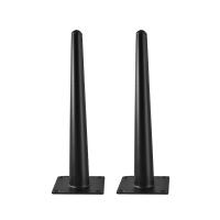 China Manufacturer's Price Leg Table Furniture Chair Conical  Conical Cabinet Leg Iron Conical Black Gold Metal Sofa Leg for sale