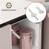 China Automatic Rebound Device for Cabinet Doors Furniture Rebounder Magnetic Catcher Plastic Door Lock Push-to-Open System for sale
