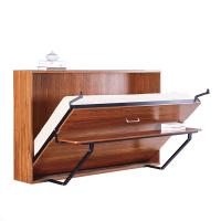 China Hot Selling Hidden Desk Bed Modern Furniture Wall Folding Bed Murphy Bed Furniture Hardware Kit for sale