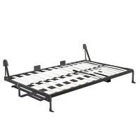 China Bedroom Furniture Modern Style Functional Folding Bed Frame Desk Metal Wood Wall-mounted Murphy Bed for sale