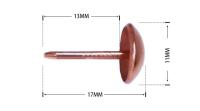 China Furniture Nail Decorative Stool Antique Nail Strips Furniture Fittings Sofa Upholstery Tacks Hardware Accessories for sale