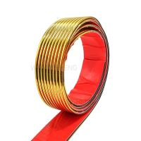China Sofa Decoration Strip with Tapes Luxury Design Furniture Base Uses Edge Strips Pvc Edging Banding Tape for sale