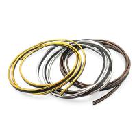 China Furniture T Shape Decoration Tape Plastic Car Interior Slit Automotive Decorative Trim Strips Gold Pvc Edge Banding for sale