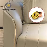 China Plastic Gold Car Trim Strip Sofa PVC Edge Banding Tape Furniture Upholstery Decorative Strips Edge for Bed Without Tape for sale