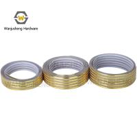 China Furniture Use Edge Strip Pvc Decoration Soft Beauty Gold Strip Plastic Edge Trimming Flexible Pvc Edge Banding for sale