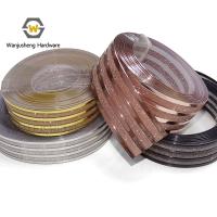 China Furniture Accessories Decorative Straps Edge Webbing Sofa Hardware Stripe PVC Upholstery Stripes for sale