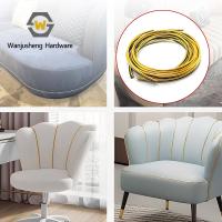 China Sofa Furniture Decoration Embedded P-Shaped Bone Strip Durable and Stylish High-Quality Golden Bone Strip Inlay Edge for sale