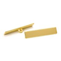 China Hardware Sofa Button Rectangular Pendant Throw Pillow Decorative Buckle Golden Sofa and Bedhead Upholstered Buckle for sale