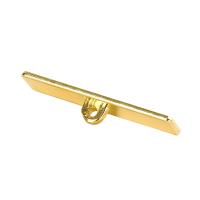 China Hardware Sofa Button Rectangular Pendant Throw Pillow Decorative Buckle Golden Sofa and Bedhead Upholstered Buckle for sale
