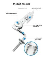 China Wanjusheng Stainless Steel Furniture Hardware Adjustable Sofa Headrest Folding Mechanism Hinge Design Kitchen Living Room School for sale