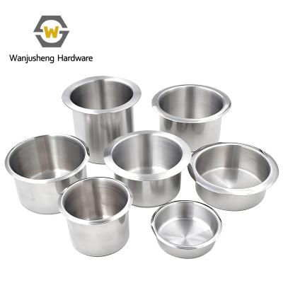 China High-quality Stainless Steel Beverage Racks for Restaurants Cup Holders for Cinema Sofa Chairs and Car Beverage Cup Holders for sale