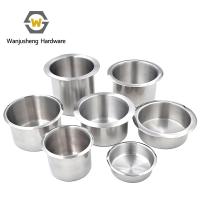 China High-quality Stainless Steel Beverage Racks for Restaurants Cup Holders for Cinema Sofa Chairs and Car Beverage Cup Holders for sale
