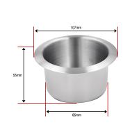 China High-quality Stainless Steel Beverage Racks for Restaurants Cup Holders for Cinema Sofa Chairs and Car Beverage Cup Holders for sale